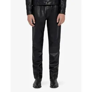 ALLSAINTS Vini Straight-leg Leather Trousers