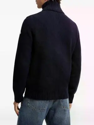 Moncler Logo-patch Zip-fastening Cardigan