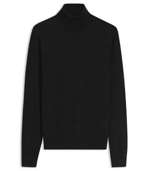 BOSS Turtleneck Sweater In Extra-fine Merino Wool