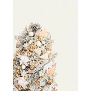 SALZBURG CREATIONS Winter Wonderland 12" Tabletop Christmas Tree