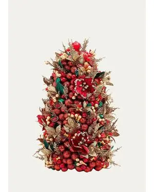 SALZBURG CREATIONS Shining Elegance 24" Tabletop Christmas Tree - Multi