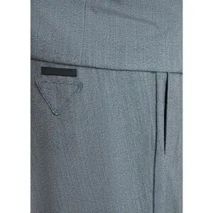 Prada Mouliné Wool Pants