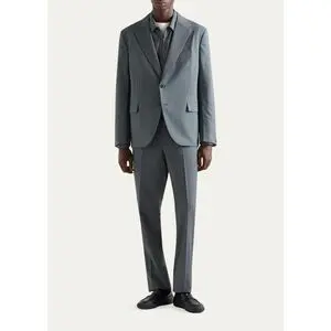 Prada Mouliné Wool Pants