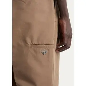 Prada Technical Canvas Cotton Pants