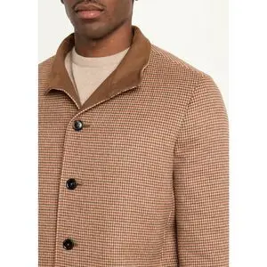 Zegna Houndstooth Wool-blend Jacket