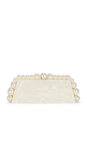Cult Gaia Eos Lungo Clutch - Ivory
