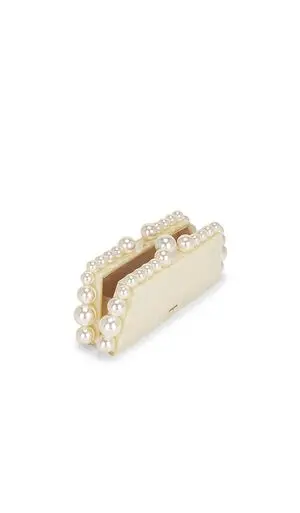 Cult Gaia Eos Lungo Clutch - Ivory