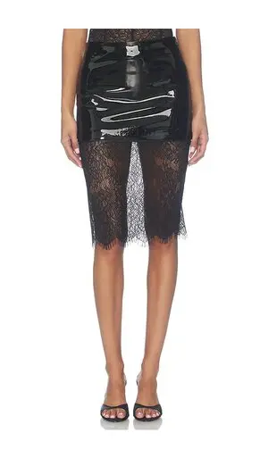 Nbd X Hannah Lizzy Indrani Midi Skirt