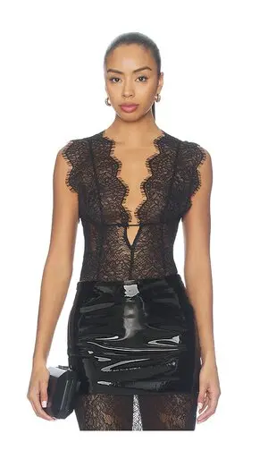 Nbd X Hannah Lizzy Indrani Cami Top - Black
