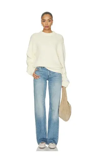 DR. DENIM Mic Sweater In Cream