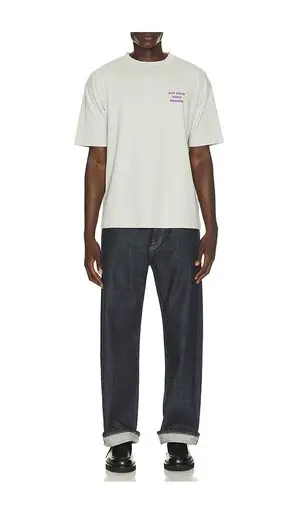 DRÃ´LE DE MONSIEUR Bold Slogan Tee Shirt