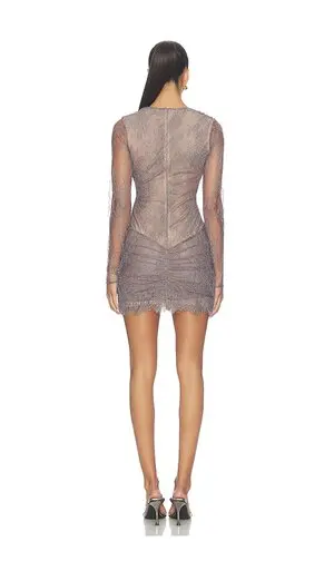 Nbd X Hannah Lizzy Mallika Mini Dress