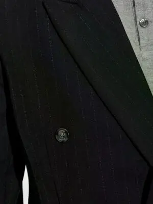 WILLY CHAVARRIA Manuel Pinstripe Double-breasted Jacket