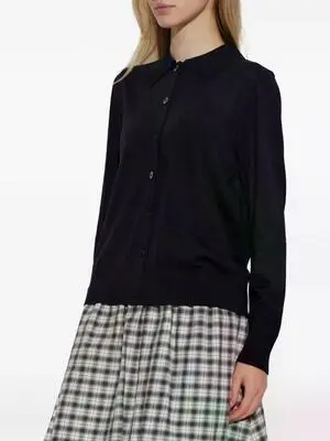 AKEP Button-down Collared Cardigan