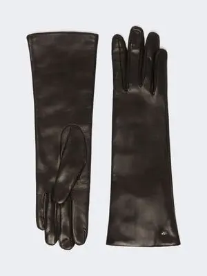 Max Mara Mid-length Nappa Leather Gloves