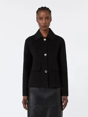 Max Mara Double Wool Cropped Jacket