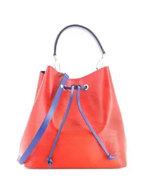 LOUIS VUITTON Neonoe Handbag Epi Leather Mm Bucket Bag - Red