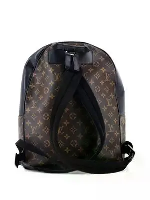 LOUIS VUITTON Josh Macassar Monogram Canvas Backpack