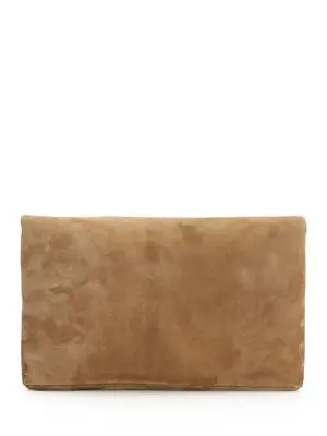 Saint Laurent Large Envelope Pouch - Brown