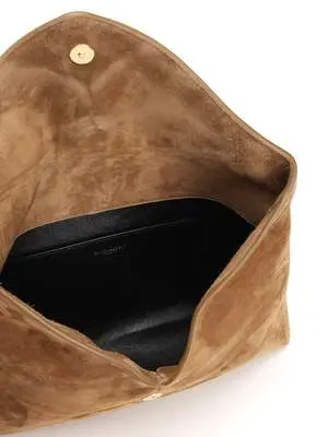 Saint Laurent Large Envelope Pouch - Brown
