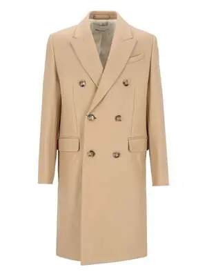 AMI Ami Men Double-Breasted Wool Coat