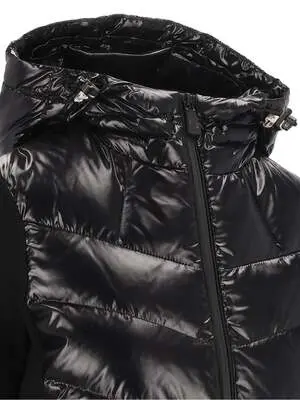 Moncler Padded Zip-up Hoodie - Black