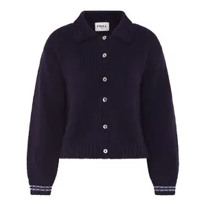 FRILL STUDIO Wendy Cardigan Midnight - Blue