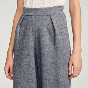 Sandro Rhinestone Barrel-leg Joggers