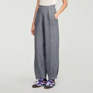 Sandro Rhinestone Barrel-leg Joggers