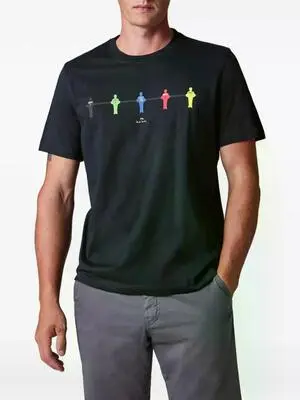 Paul Smith Graphic-print T-shirt - Blue