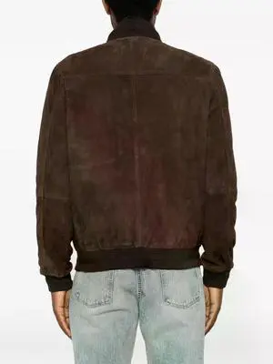 BULLY Suede Bomber Jacket
