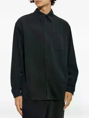 American Vintage Lycaz Chest-pocket Denim Shirt