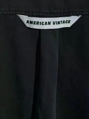 American Vintage Lycaz Chest-pocket Denim Shirt