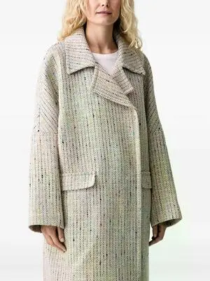 Munthe Vindaloo Herringbone Tweed Coat