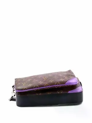 LOUIS VUITTON Trio Messenger Bag Macassar Monogram Canvas Crossbody Bag