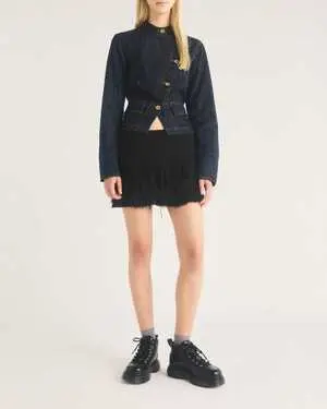 Dr. Martens Buzz Whimsigoth Eye Leather & Velvet Lace Up Boots