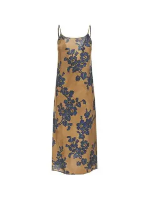 UMA WANG Anaya Dress - Brown