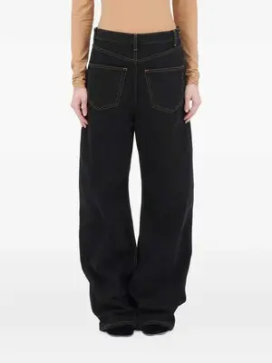 MAISON MARGIELA Wide-leg Jeans Worn Back-to-front