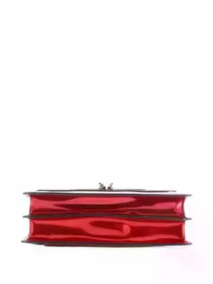 BVLGARI Serpenti Forever Patent Medium Shoulder Bag