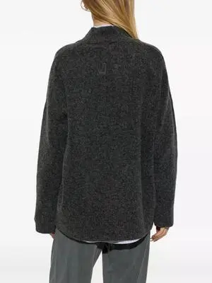 AKEP V-neck Loose-fit Cardigan