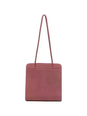 FANE Lisse Leather Shoulder Bag - Pink