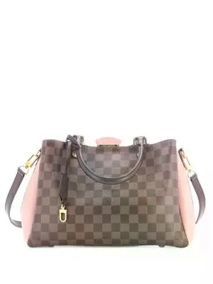 LOUIS VUITTON Brittany Handbag Damier Satchel - Pink