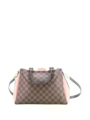 LOUIS VUITTON Brittany Handbag Damier Satchel - Pink