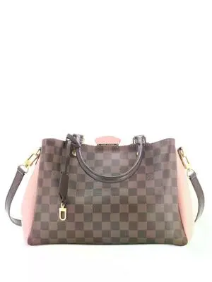 LOUIS VUITTON Brittany Handbag Damier Satchel - Pink