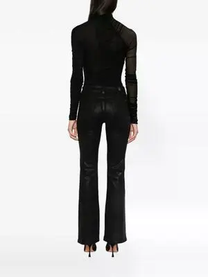 AMAZUIN Elen Sheer Ruched Top