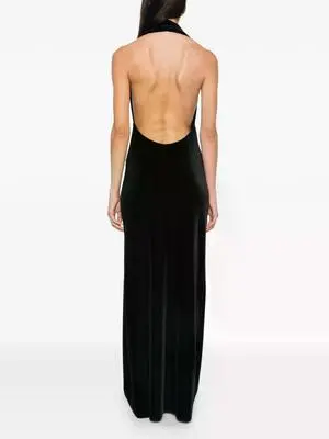 AMAZUIN Venus Halterneck Maxi Dress
