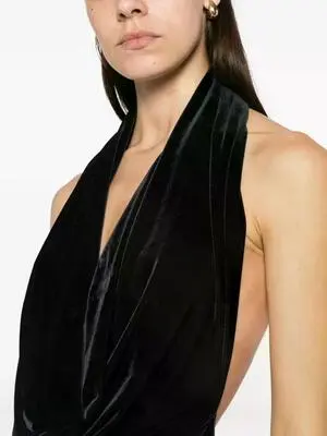AMAZUIN Venus Halterneck Maxi Dress