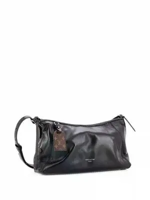 LOUIS VUITTON Carryall Vibe Leather With Monogram Canvas East West Hobo Bag