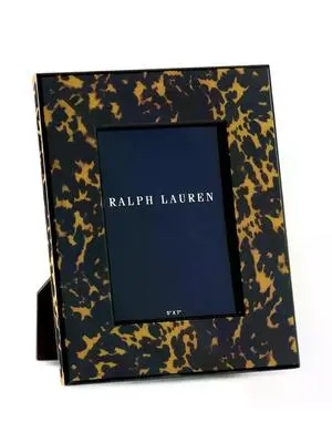 Ralph Lauren Katherine Tortoiseshell-effect Picture Frame - Black