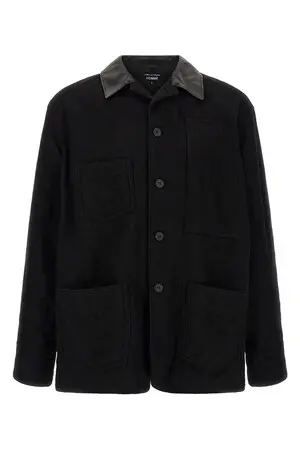 COMME DES GARҪONS HOMME Wool Cloth Jacket